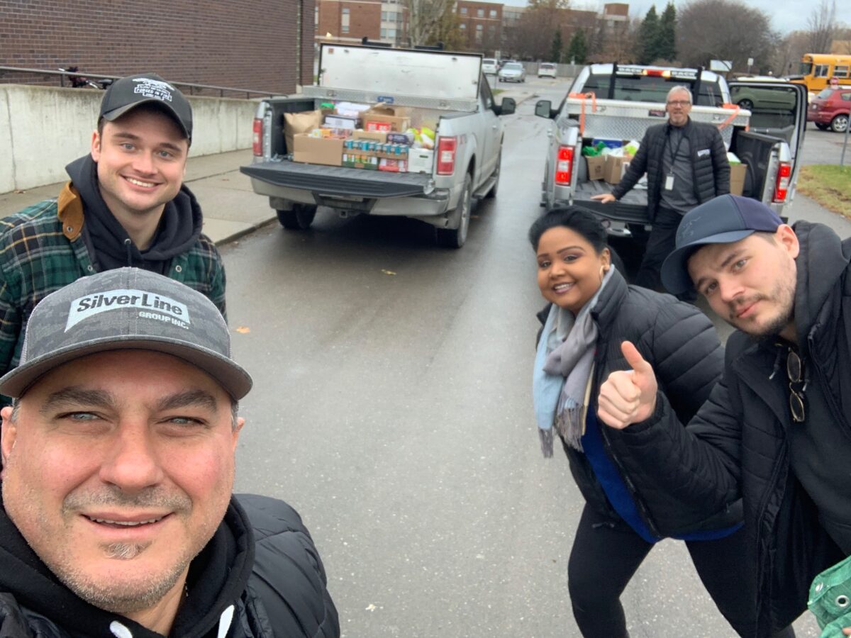 Annual Food Drive A Success! - SilverLine Group inc.
