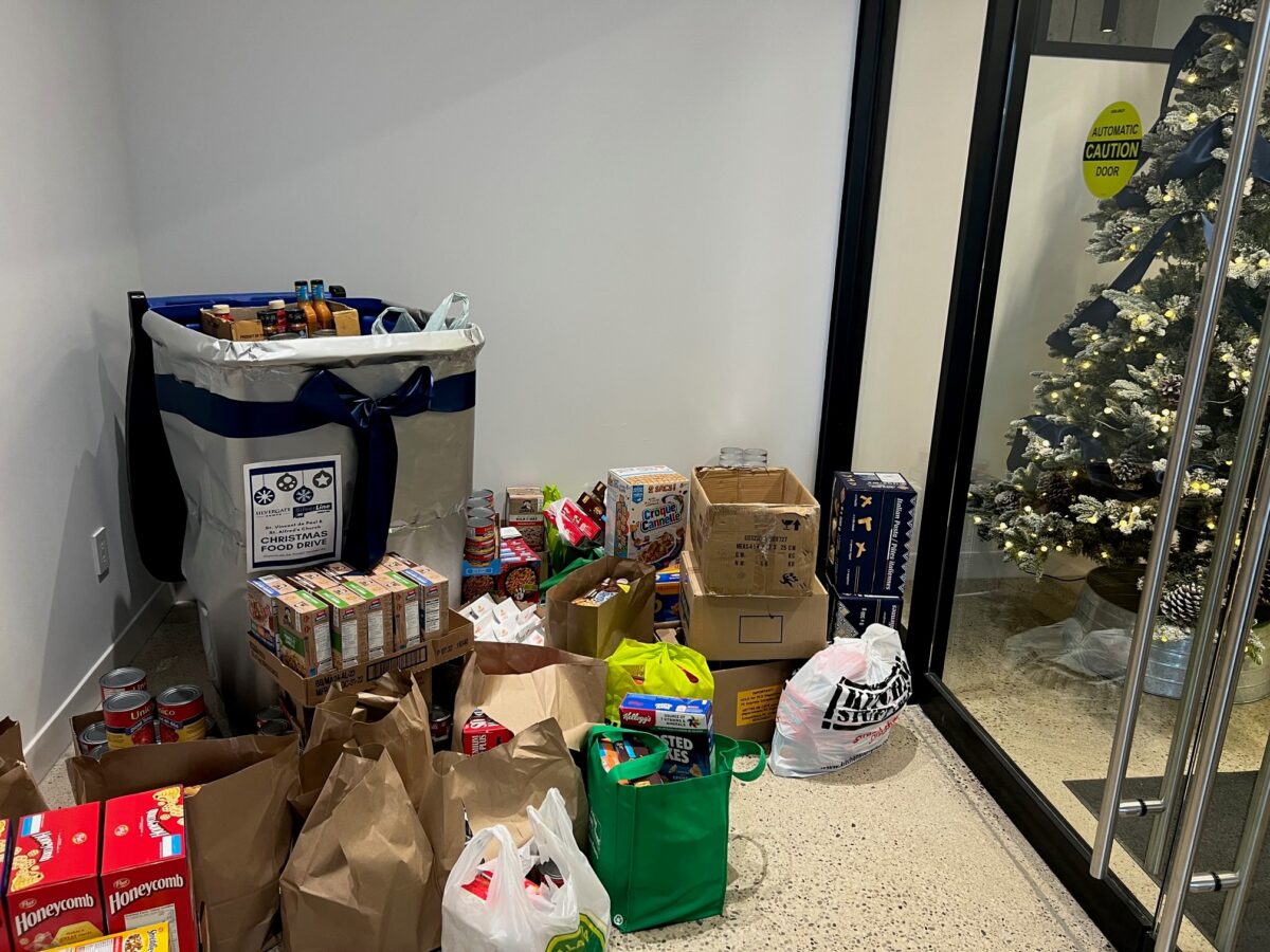 Annual Food Drive A Success! - SilverLine Group inc.